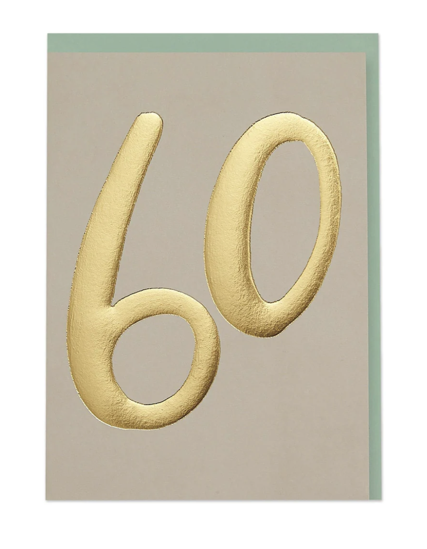 '60' Card - Confetti Crew