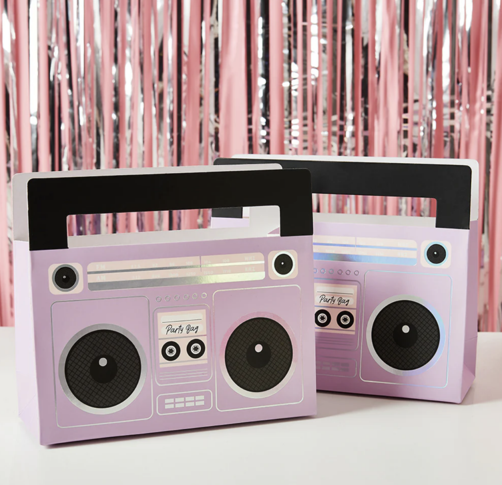 Boombox Party Bags - Confetti Crew