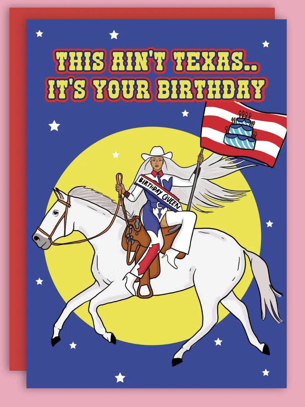 This Ain’t Texas it’s your birthday Card - Confetti Crew